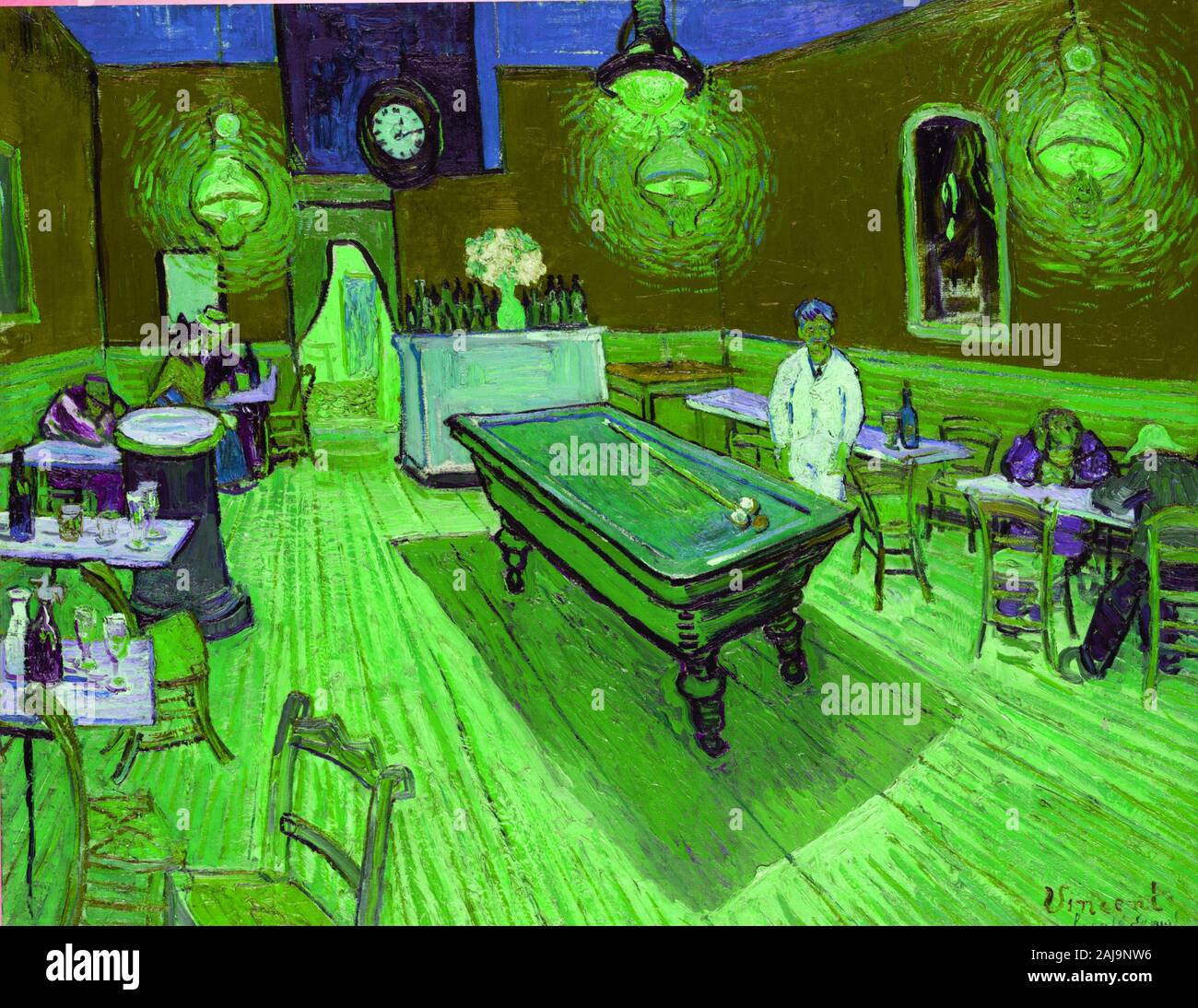 Vincent Van Gogh vintage artwork edit Stock Photo - Alamy