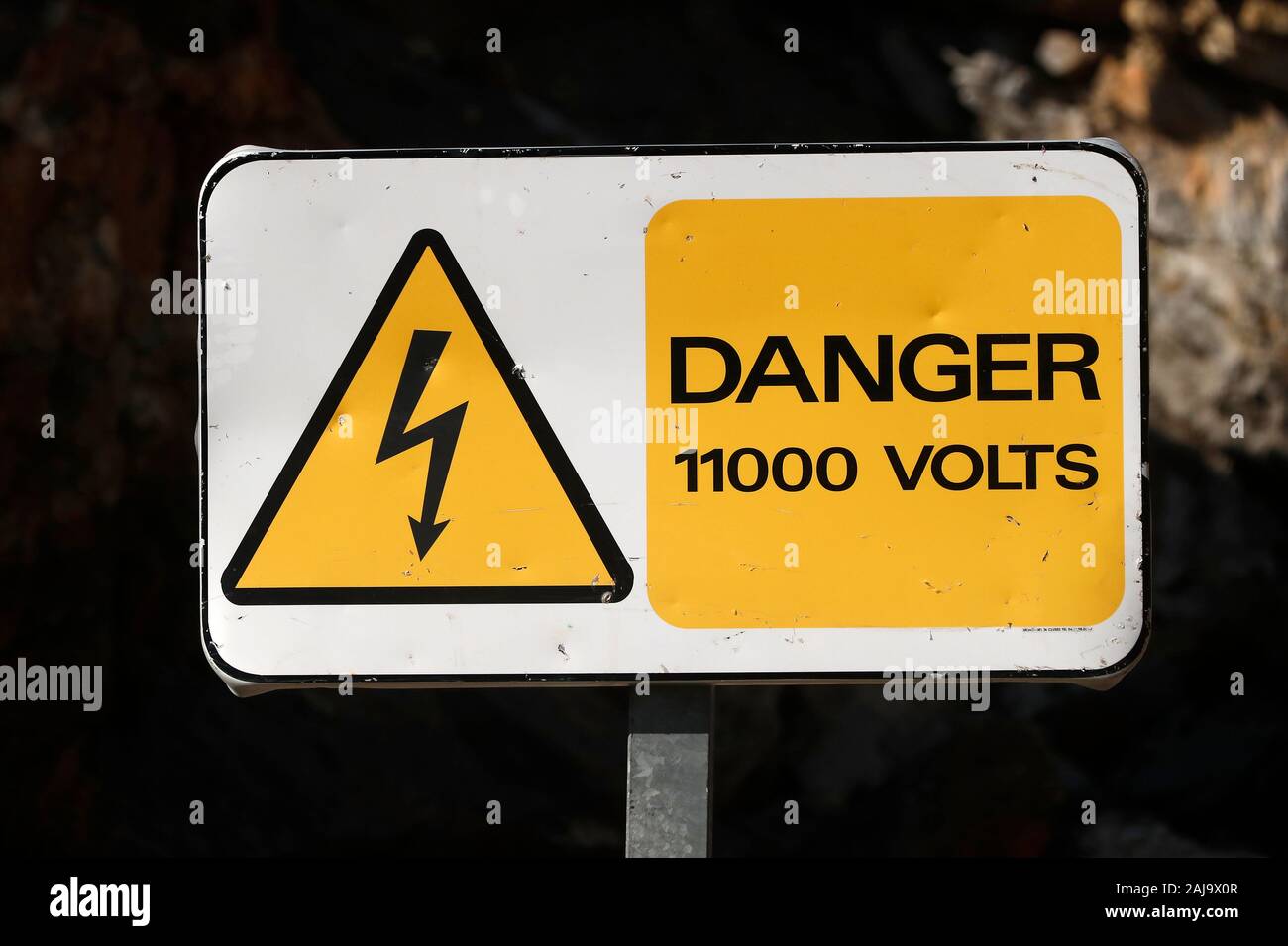 Hazard danger voltage volts hi-res stock photography and images - Alamy