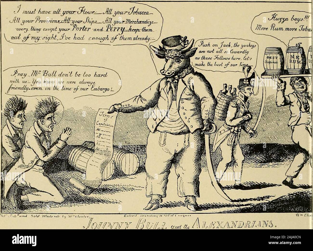 Nineteenth Century Cartoon High Resolution Stock Photography and Images ...