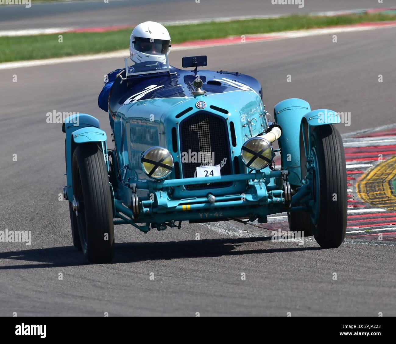 Christopher Mann, Alfa Romeo Monza, Vintage Sports Car Club, Formula ...