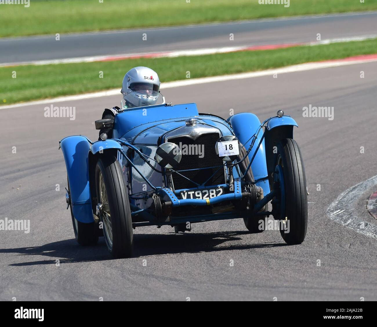 Tim Kneller, Riley TT Sprite, Vintage Sports Car Club, Formula Vintage ...