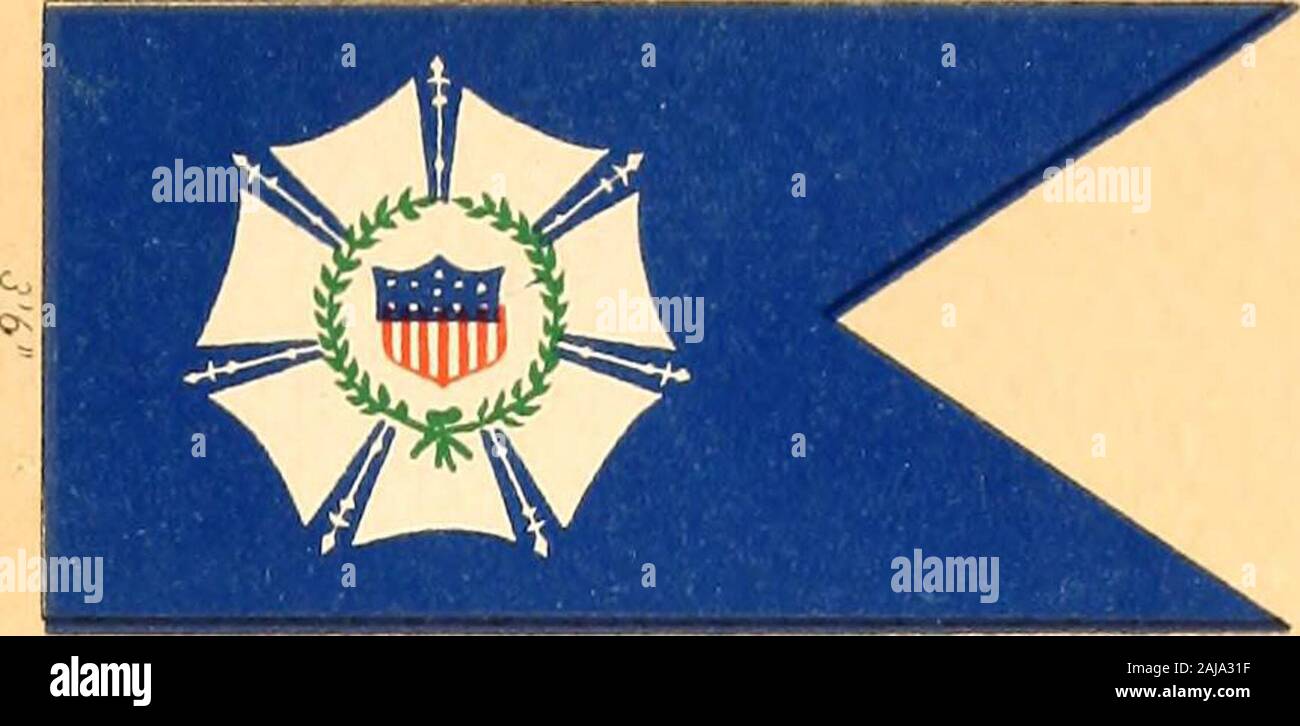 Flags of the Army of the United States carried during the War of the ...