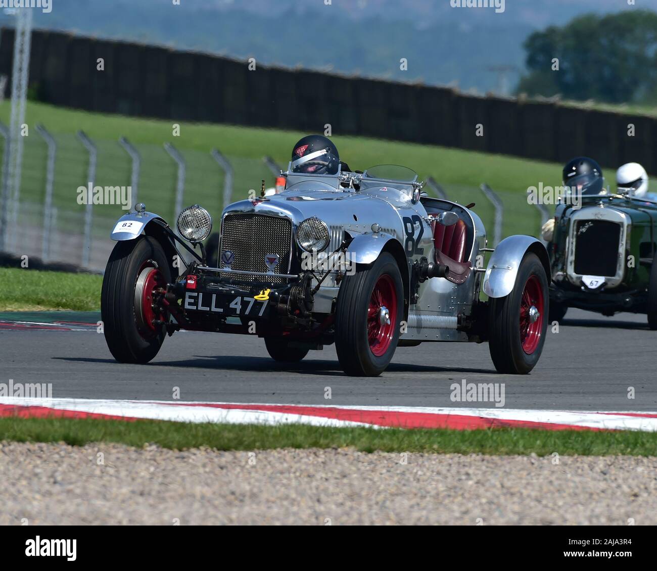 Ian Fyfe, Alvis 12/70 Special, Vintage Sports Car Club, Formula Vintage ...