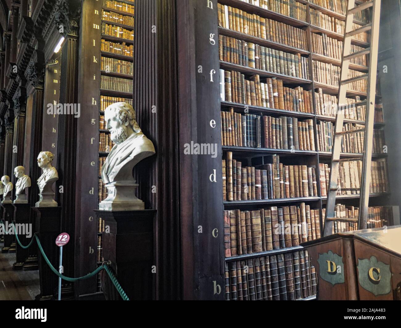 Trinity college dublin library hi-res stock photography and images - Alamy