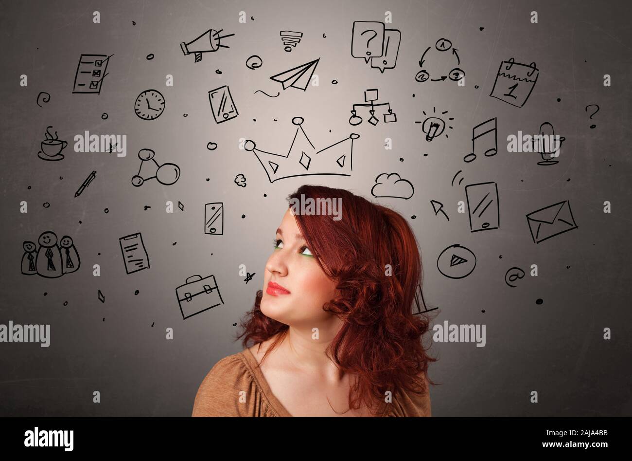 Tasks concept icon hi-res stock photography and images - Alamy