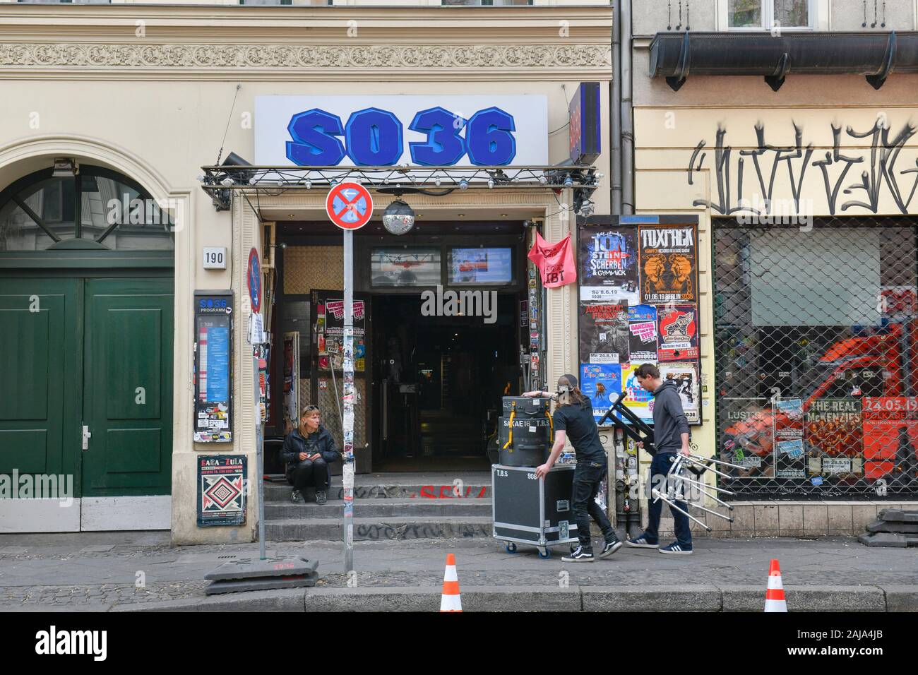 SO 36, Oranienstraße, Kreuzberg, Berlin, Deutschland Stock Photo - Alamy