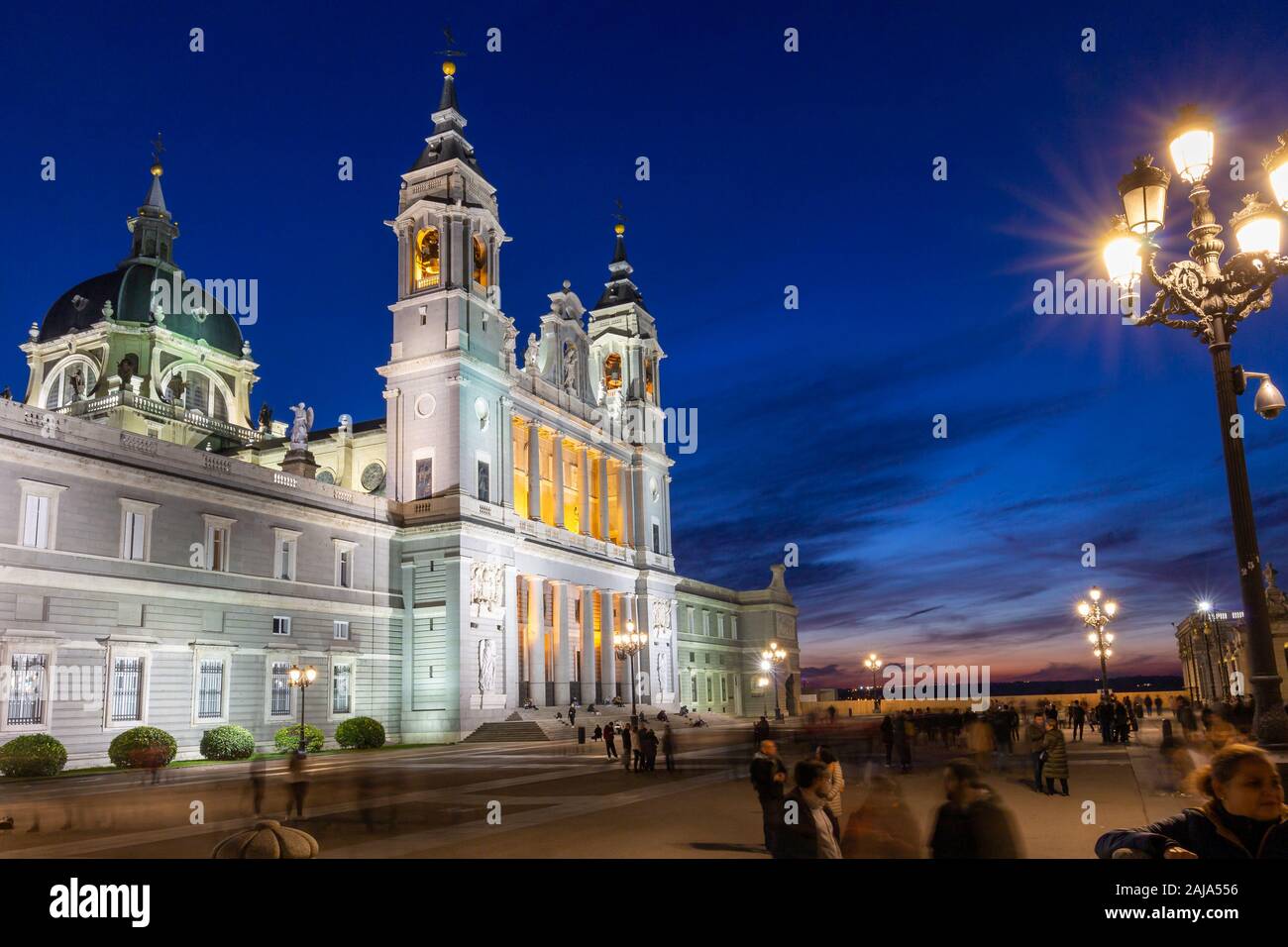 Almudena Cathedral is a Catholic church in Madrid, Spain. It is the ...