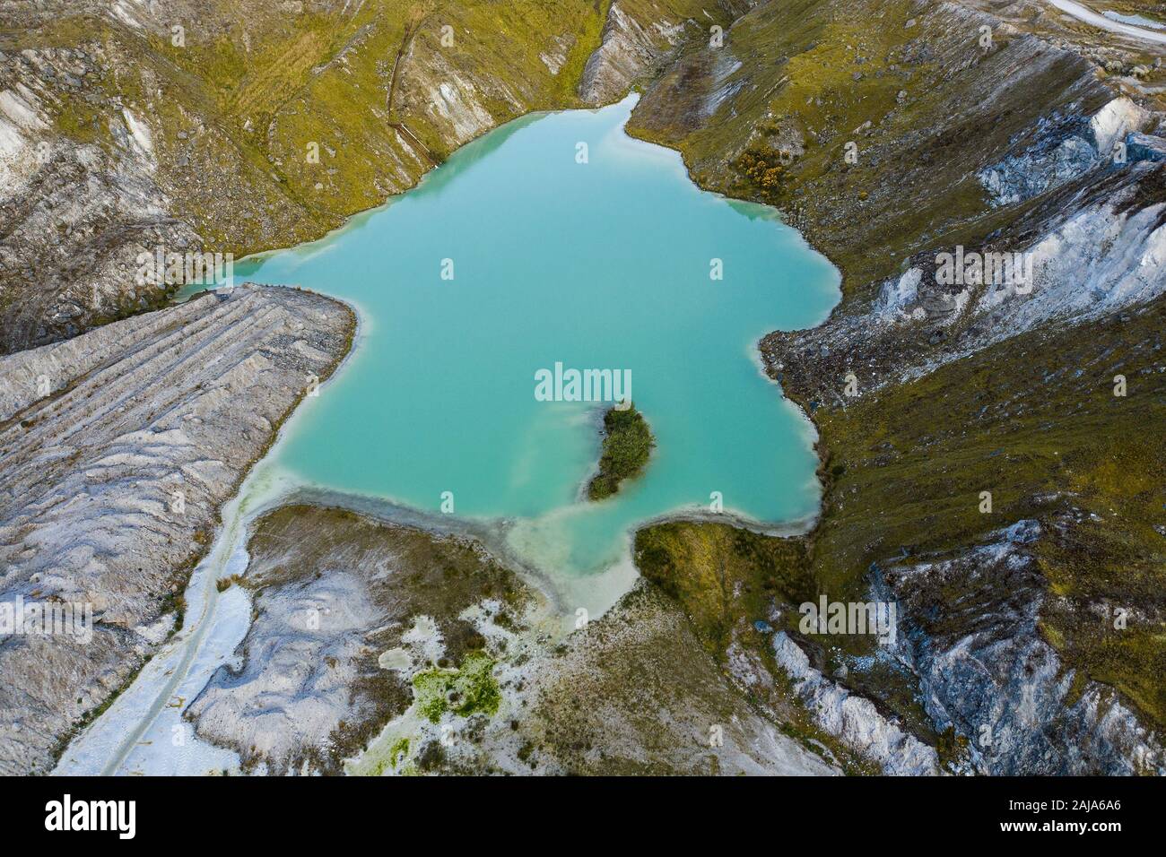 Lee Moor China Clay works, Shaugh Prior, South Dartmoor Stock Photo - Alamy