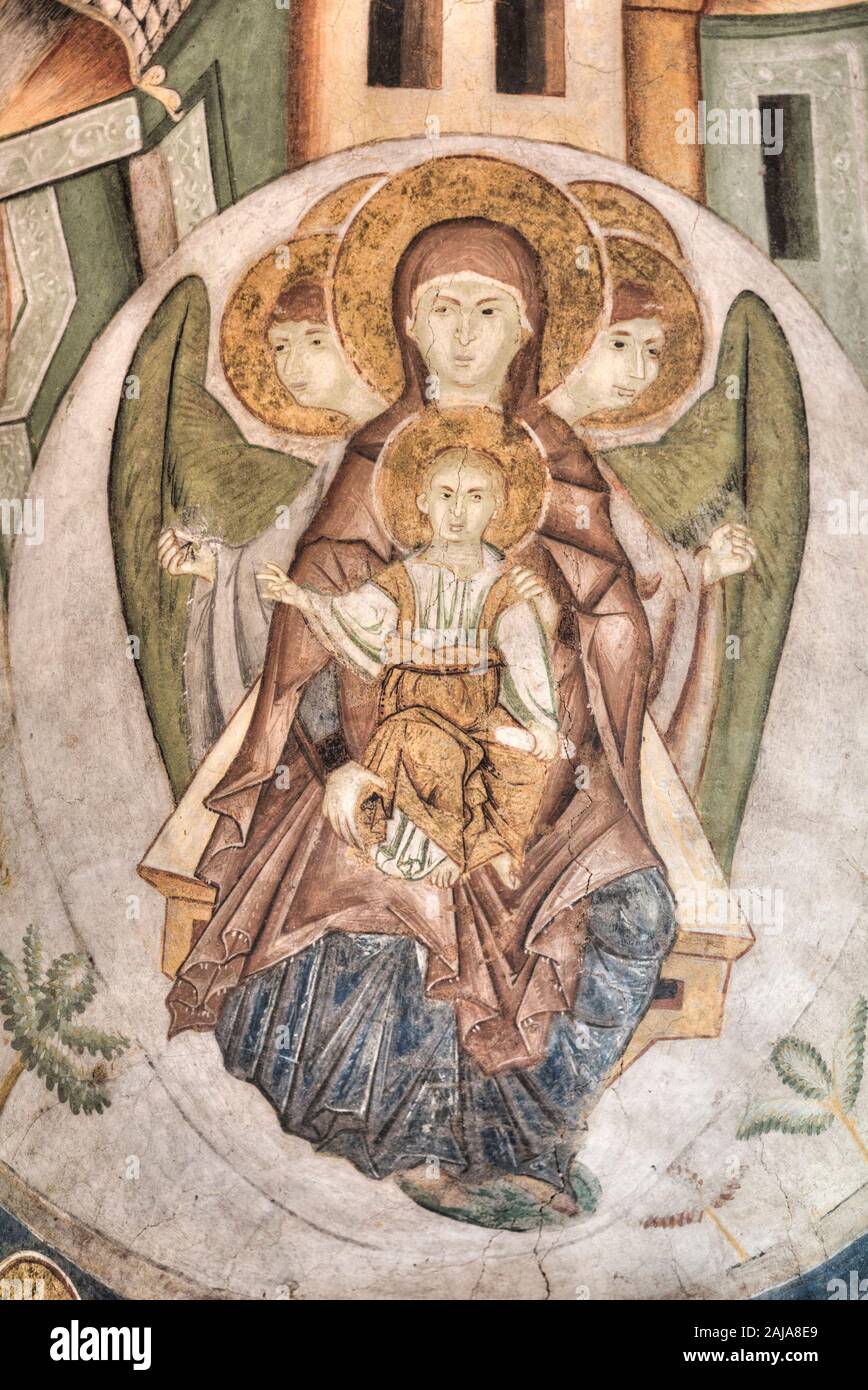 Interior Frescoes, Arbore Monastery, 1502, Painted Monasteries, UNESCO ...