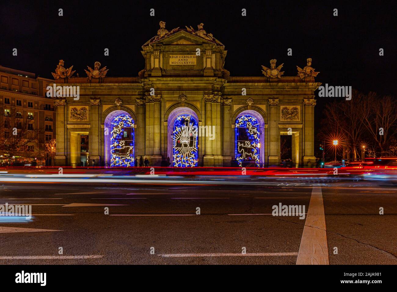 Puerta Alcala is a Neo-classical monument in Madrid, it is the first ...