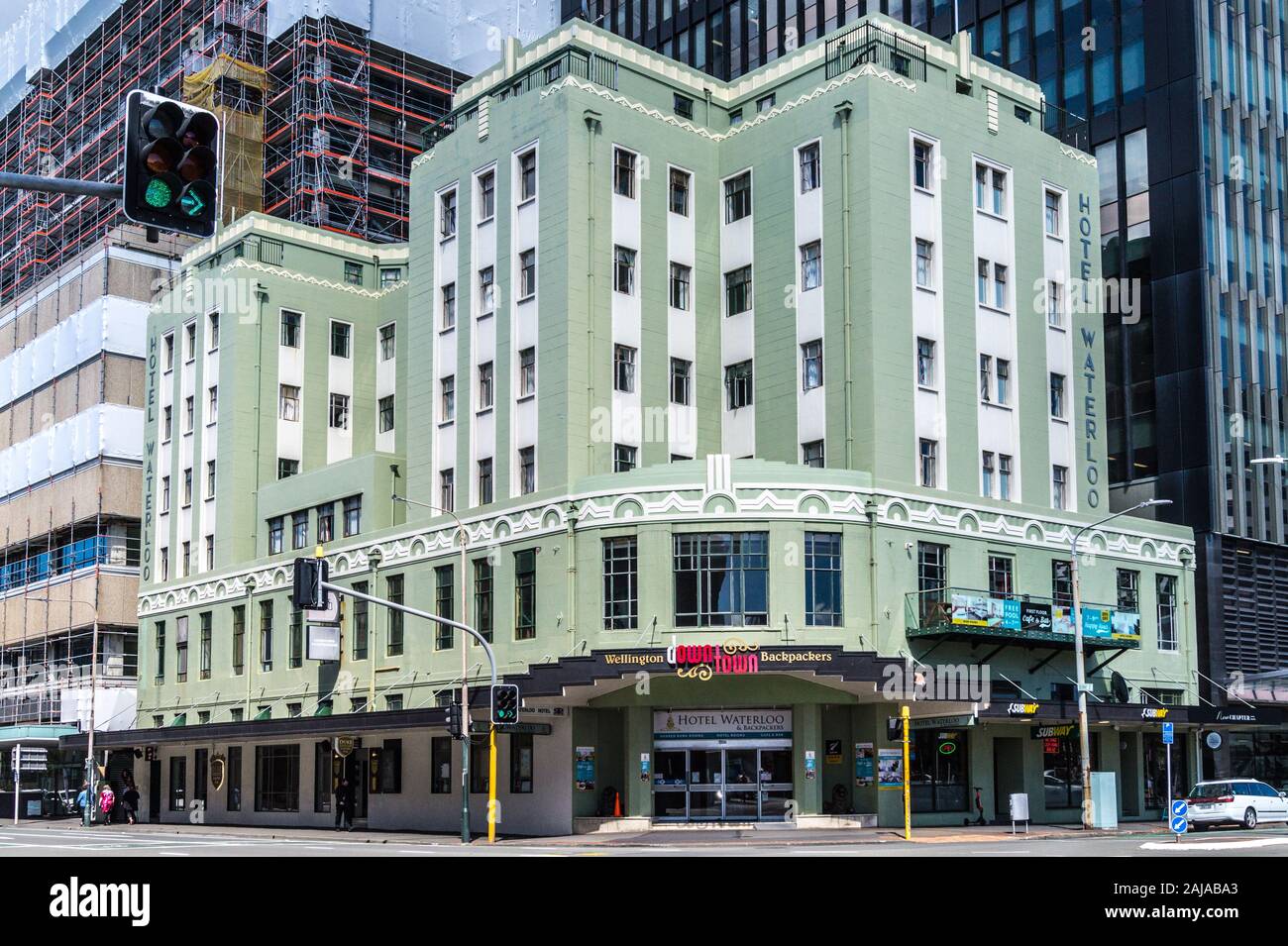 Art Deco Hotel Waterloo, by Atkins and Mitchell,1937, Wellington, New ...