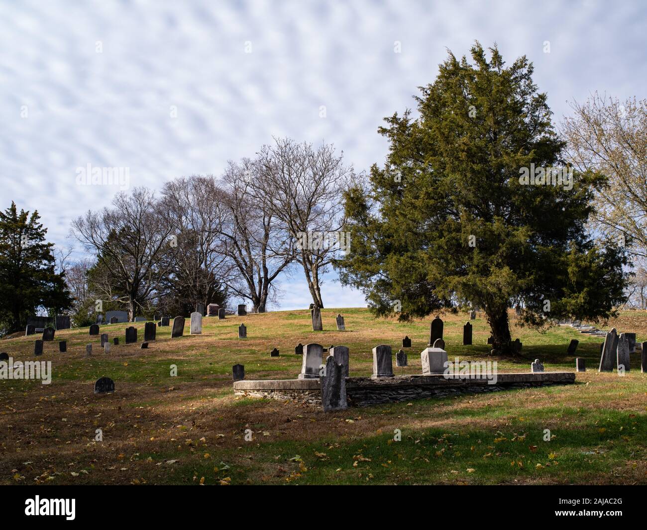 Harpers Cemetery in Harpers Ferry West Virginia Stock Photo - Alamy