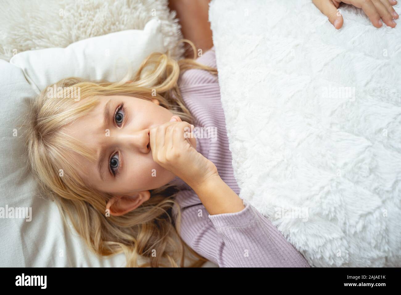 Sick child kid health hi-res stock photography and images - Alamy