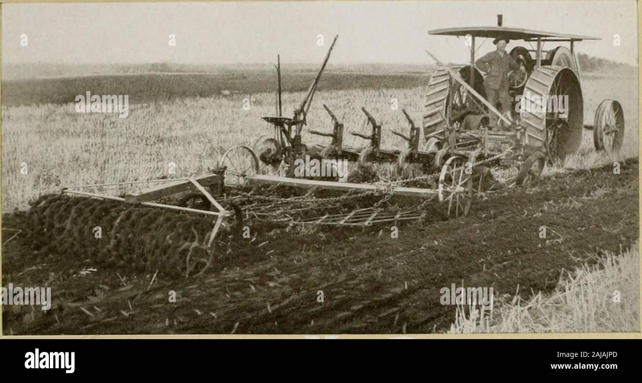 Harvest scenes of the world . iny the Finishing Touches on theSeed Bed ...