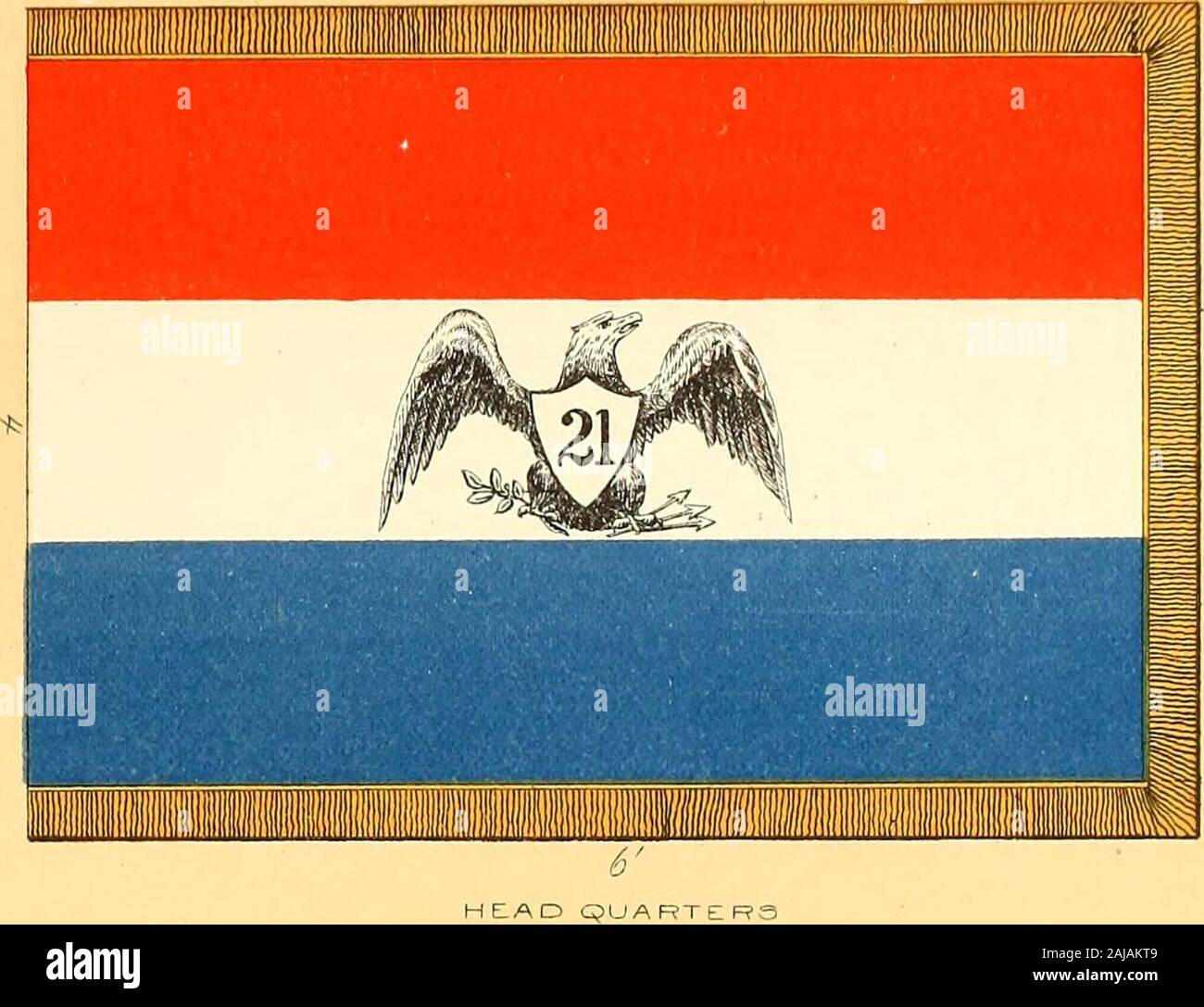Flags of the Army of the United States carried during the War of the ...