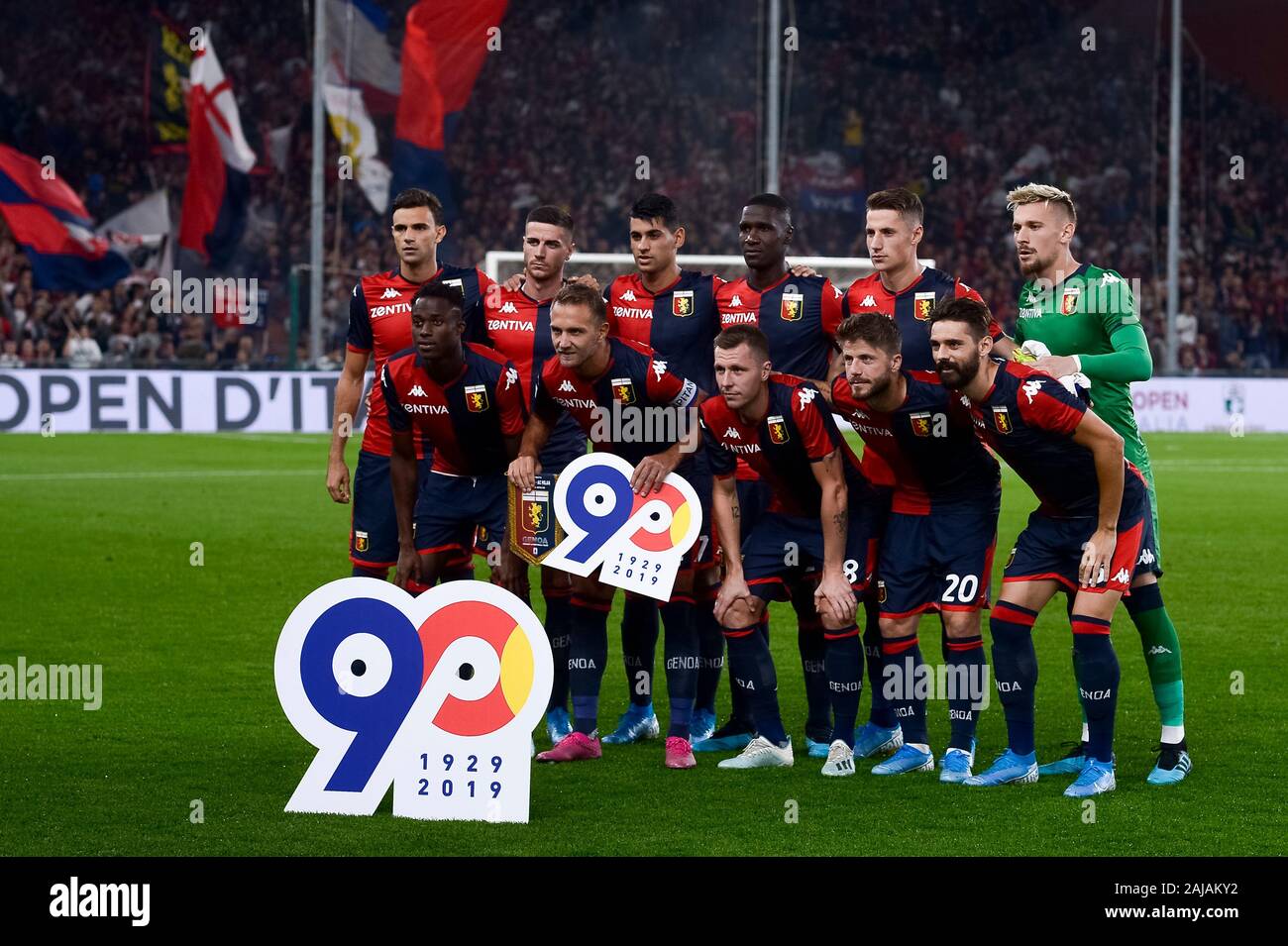 Christian zapata genoa and cristian romero genoa hi-res stock ...
