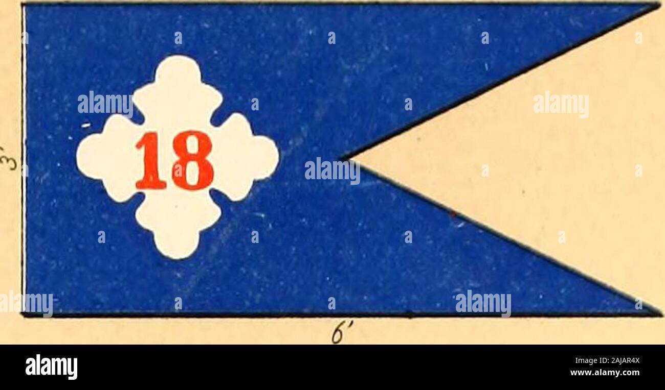 Flags of the Army of the United States carried during the War of the ...