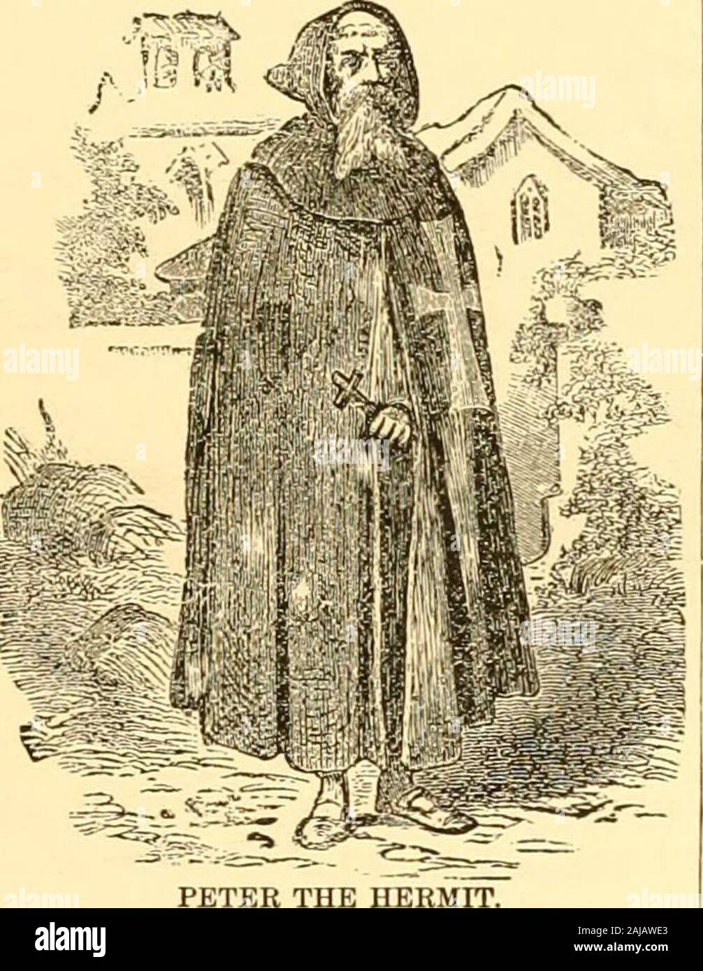 Godfrey bouillon peter hermit hi-res stock photography and images - Alamy