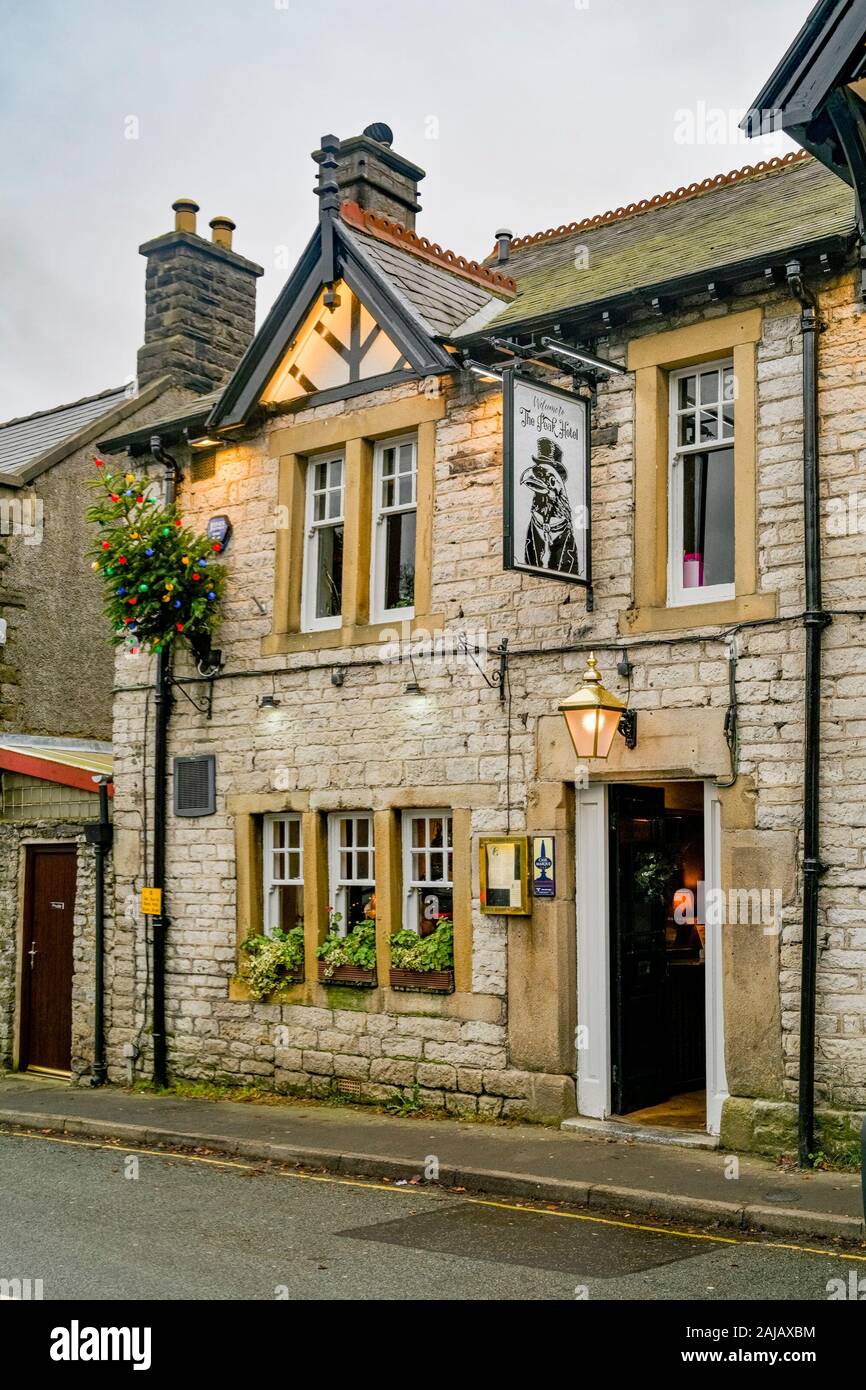 The Peak Hotel, Castleton, Peak District, Derbyshire, England, UK Stock ...