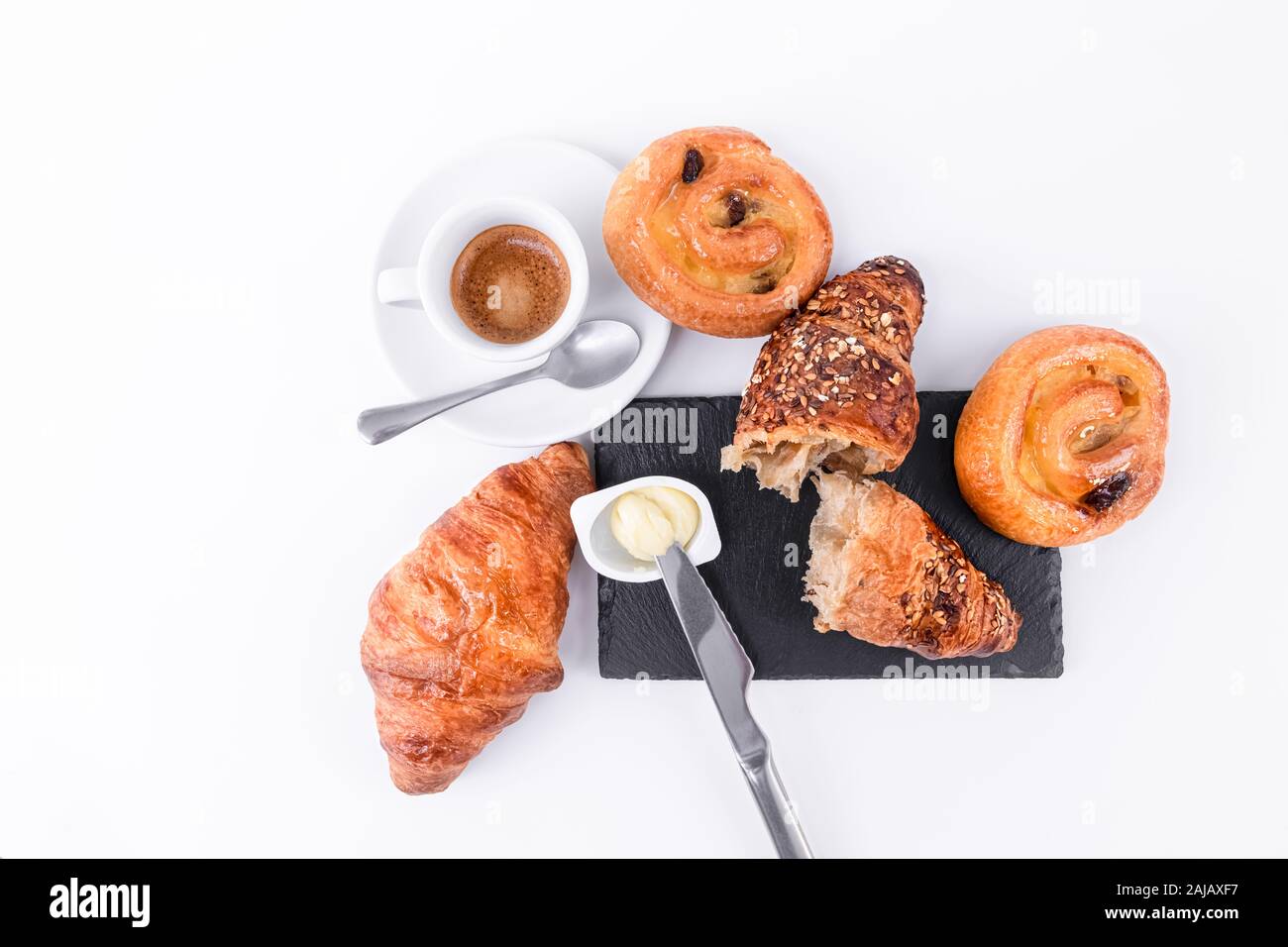 Various types sweet pastries hi-res stock photography and images - Alamy