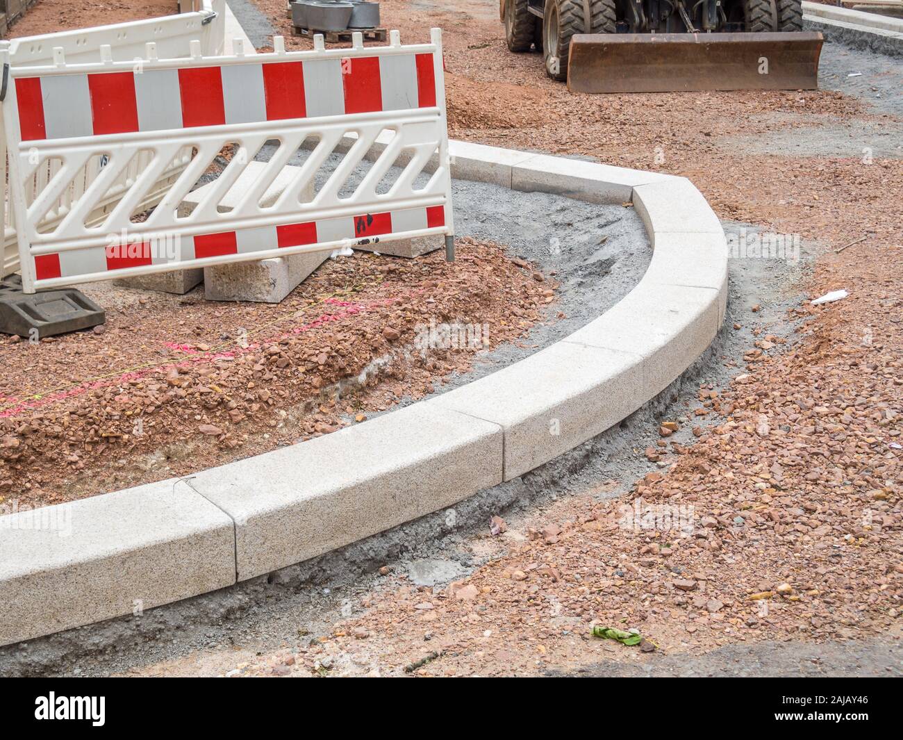 Road construction Site Stock Photo - Alamy
