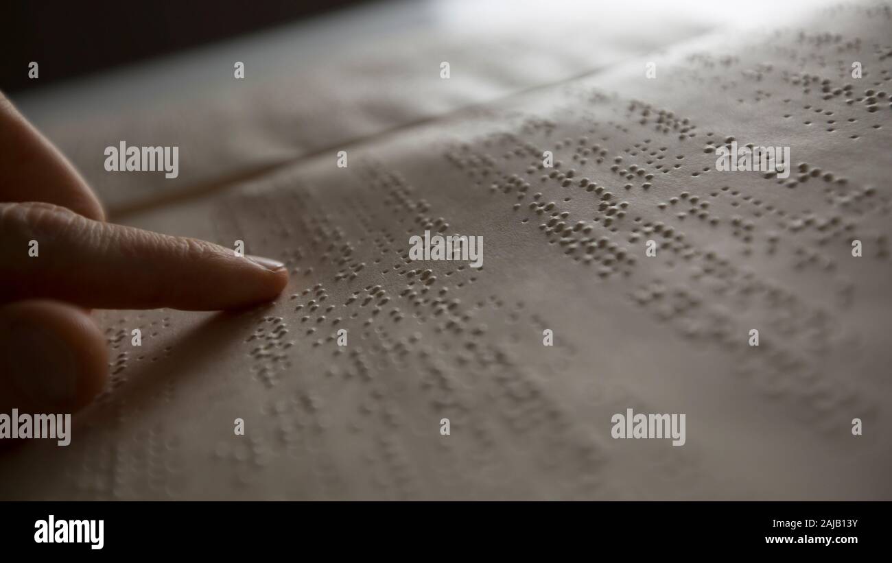 Braille book hi-res stock photography and images - Alamy
