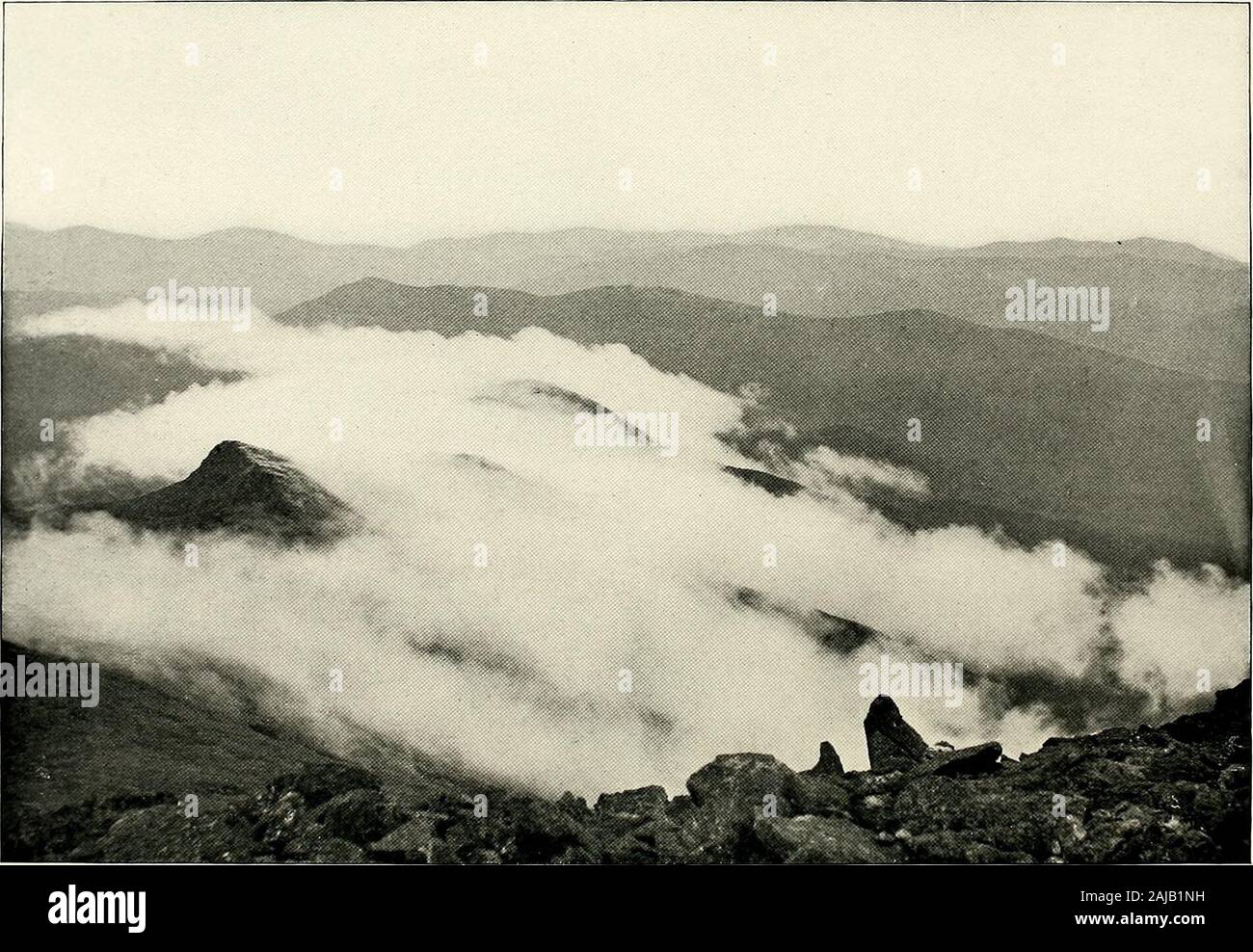 Scenic gems of the White Mountains . PRESIDENTIAL RANGE—FROM MT ...