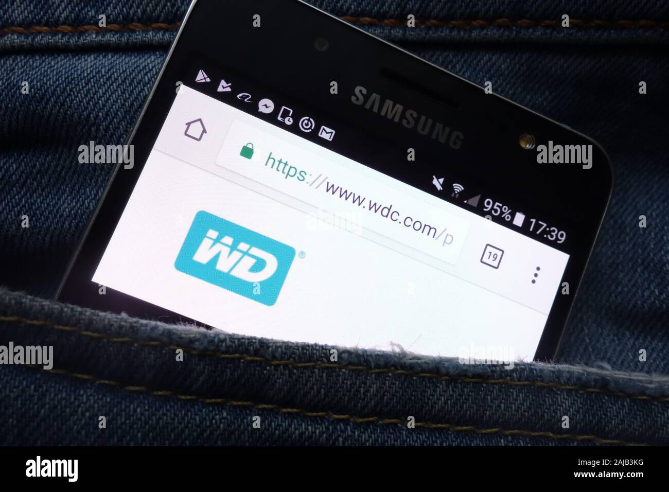 Western digital website displayed hi-res stock photography and images ...