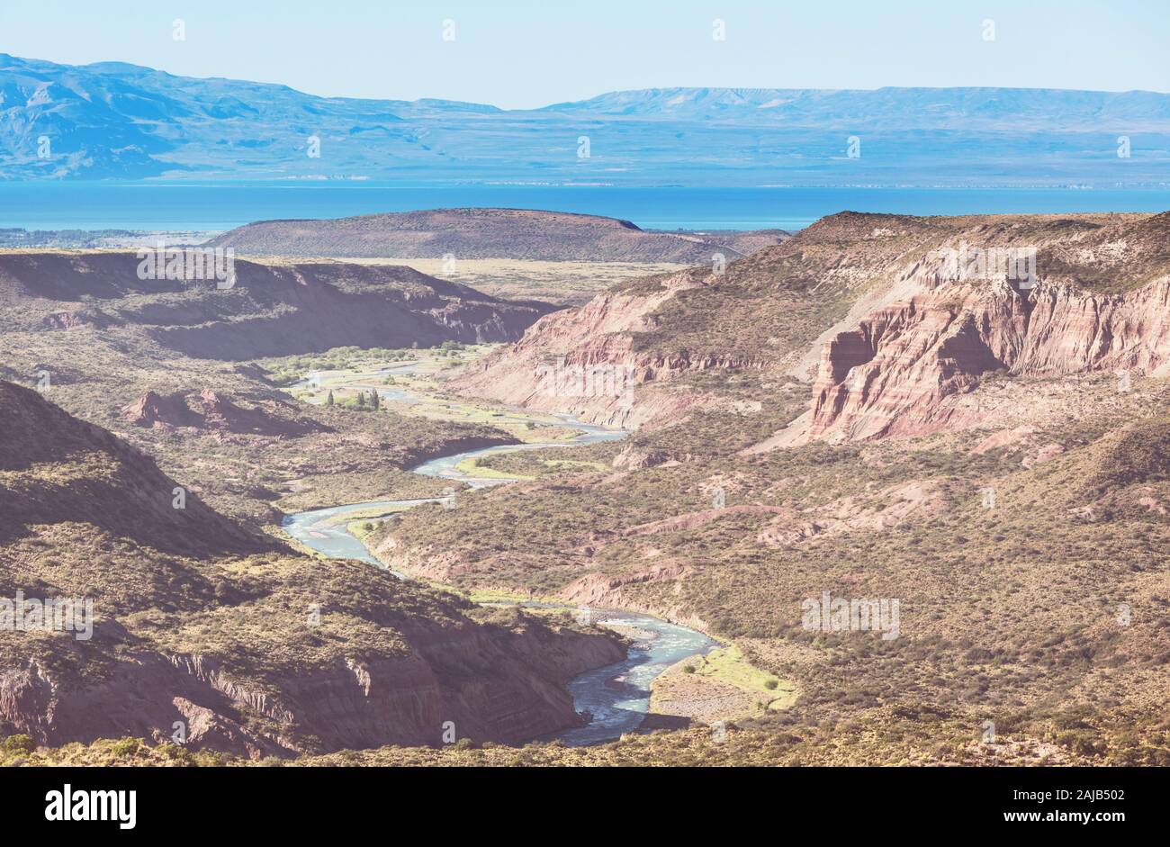 Scenic landscapes of Northern Argentina. Beautiful inspiring natural ...