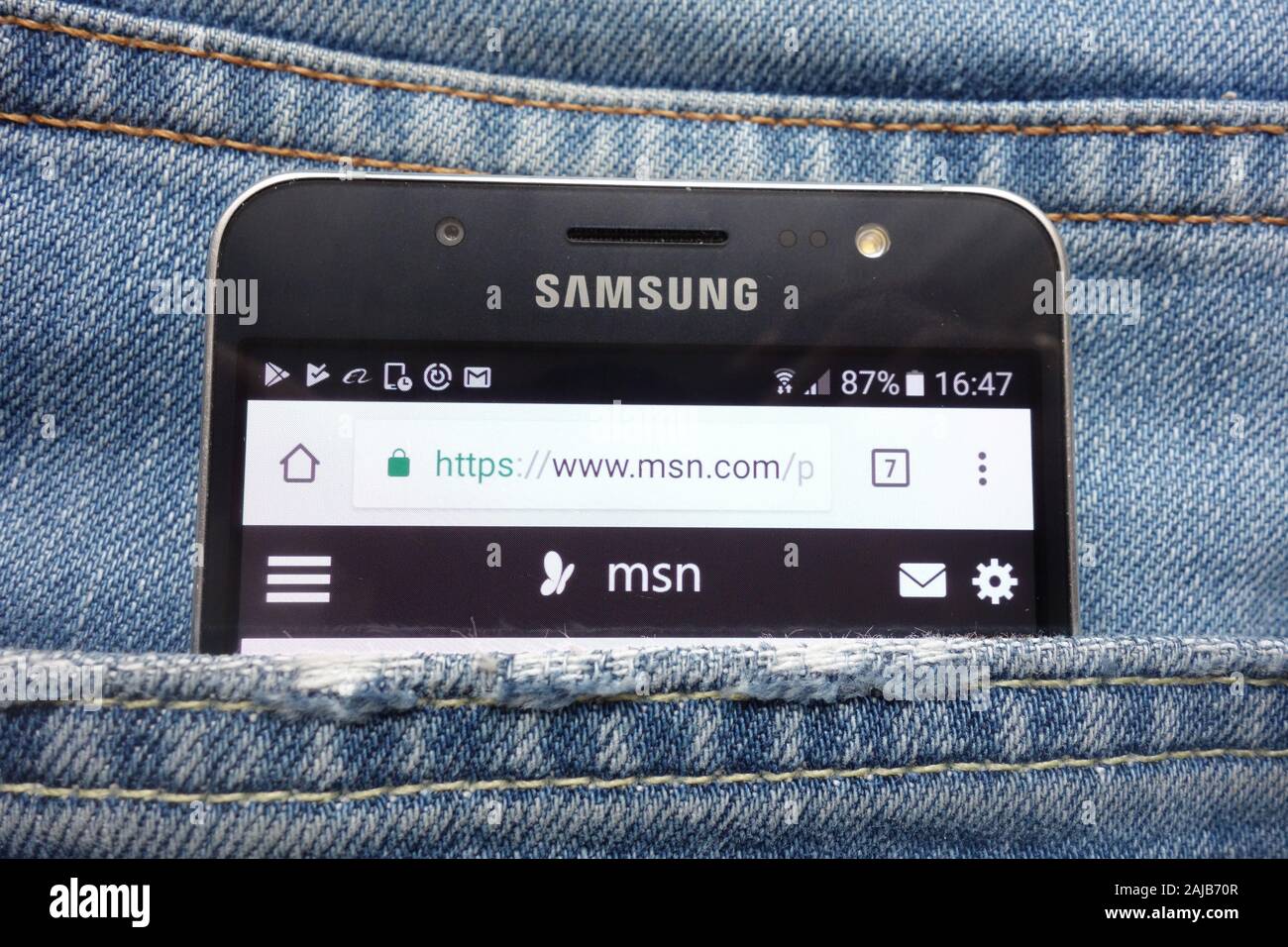 Msn logo hi-res stock photography and images - Alamy