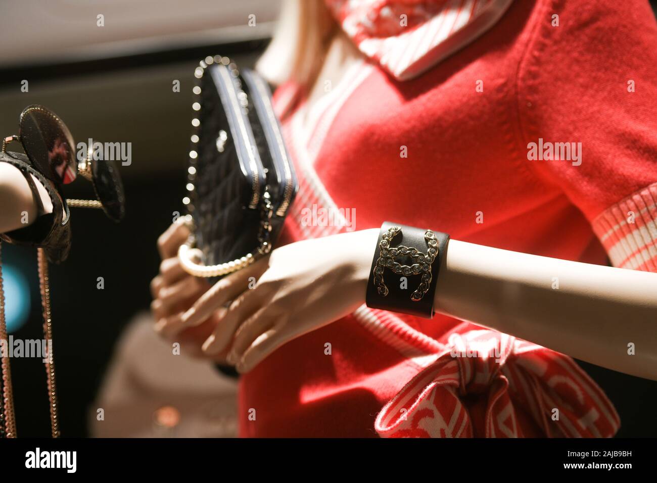 Chanel store interior paris hi-res stock photography and images - Alamy