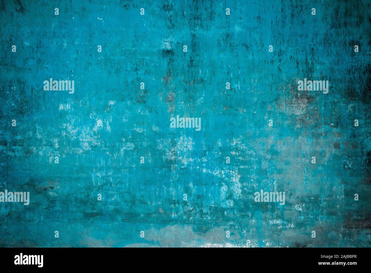 Real wall background, light blue, grungy texture Stock Photo - Alamy