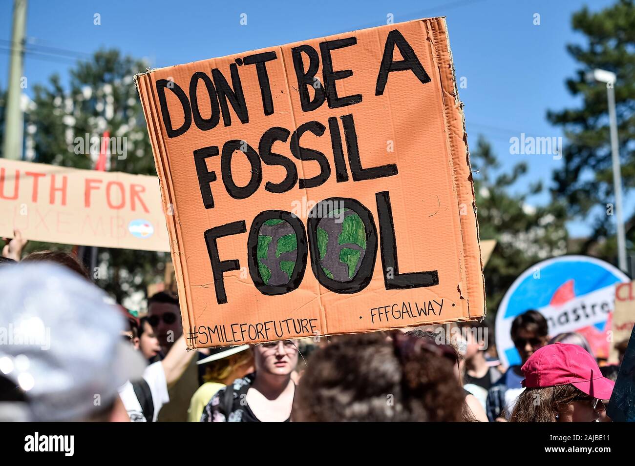 Dont be a fossil fool hi-res stock photography and images - Alamy
