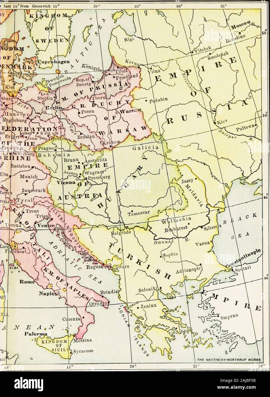 Treaty of tilsit hi-res stock photography and images - Alamy