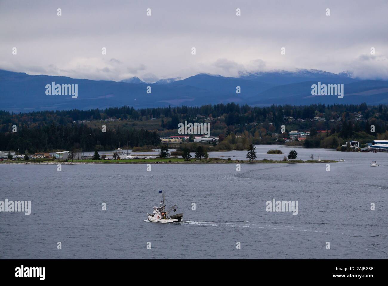 Campbell River, Vancouver Island, British Columbia, Canada Stock Photo ...