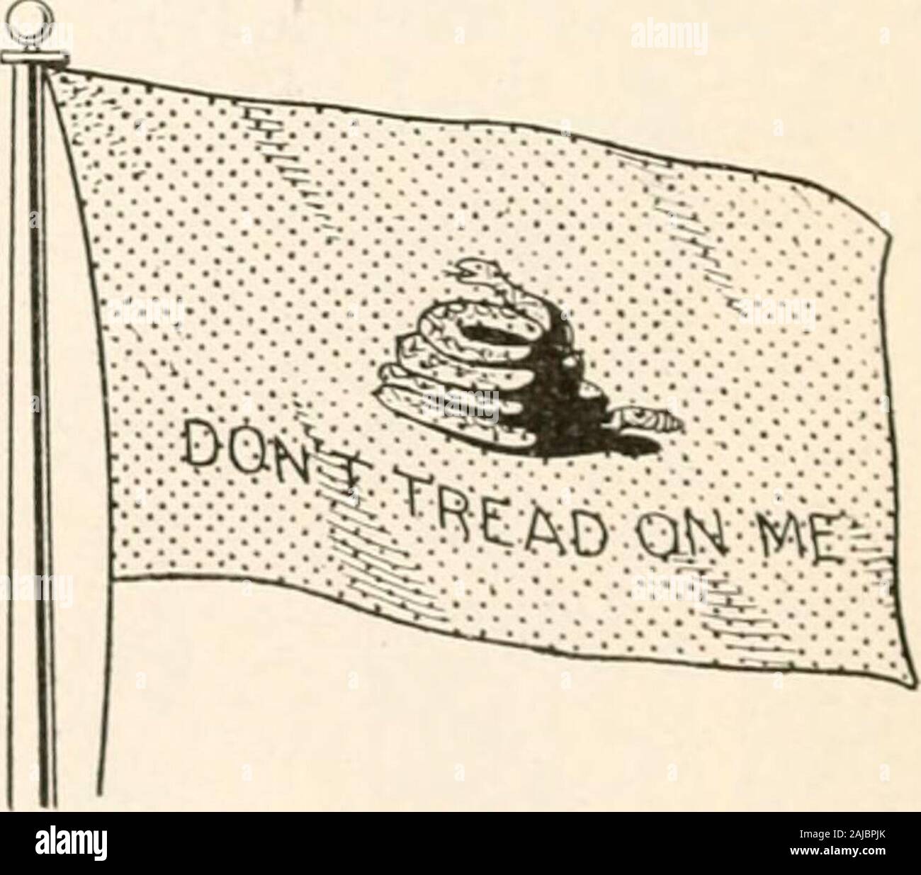 American rattlesnake flag hi-res stock photography and images - Alamy