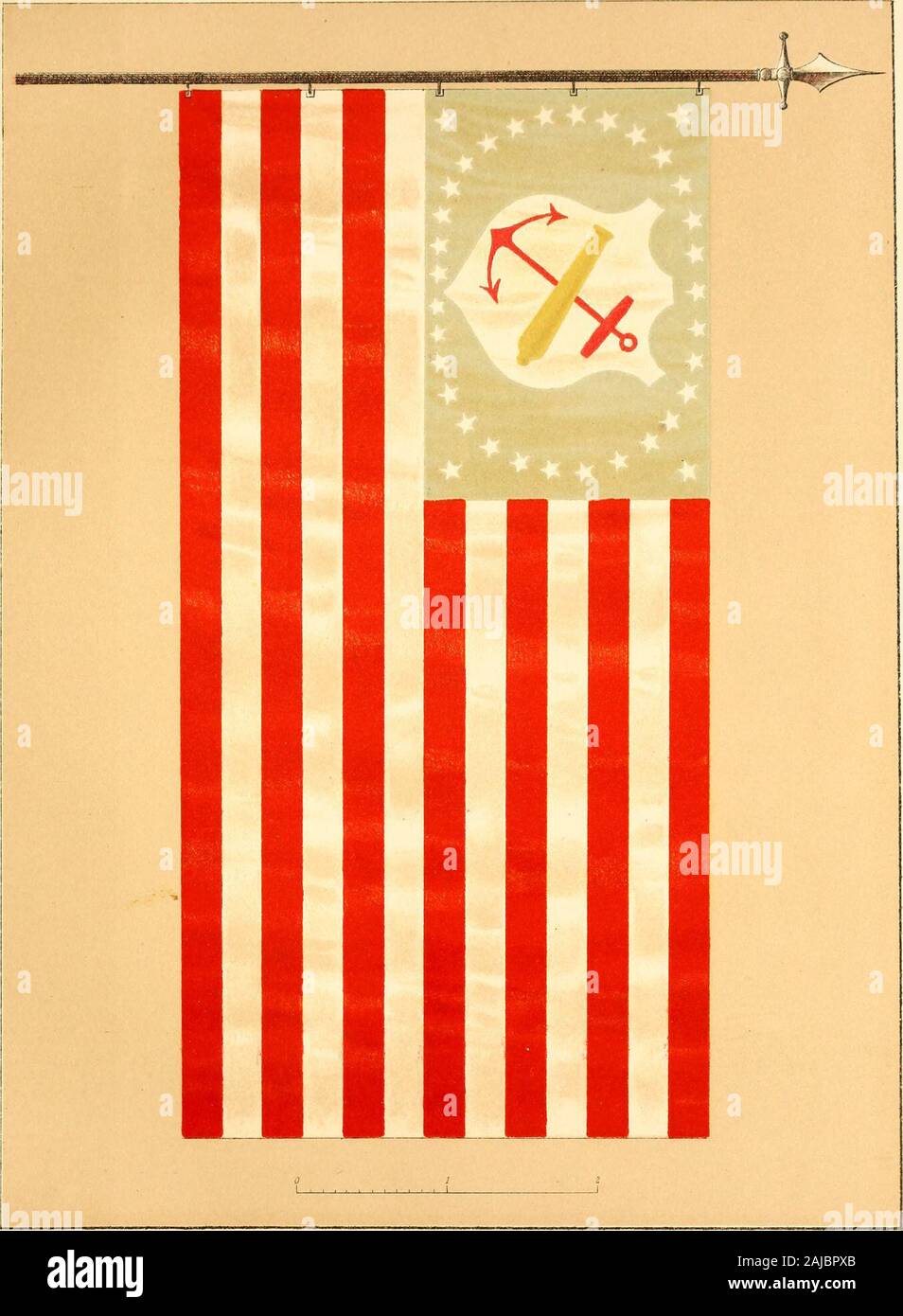 Flags of the Army of the United States carried during the War of the ...