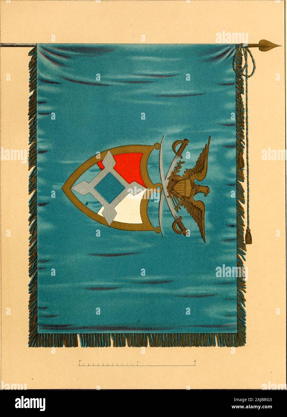 Flags of the Army of the United States carried during the War of the ...