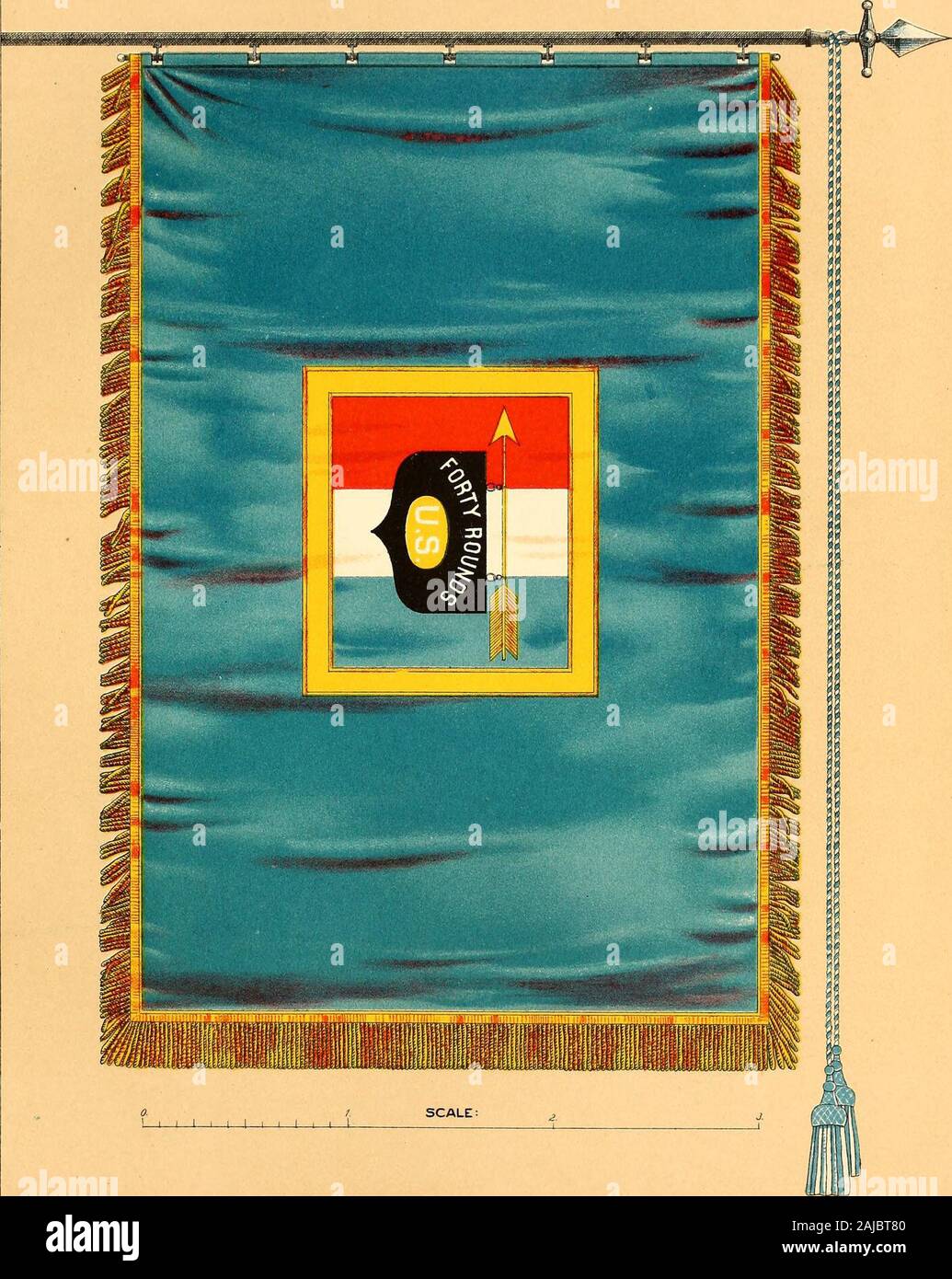 Flags of the Army of the United States carried during the War of the ...