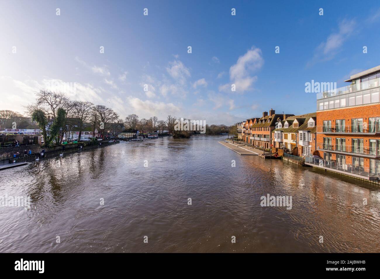 Windsor river canal boat hi-res stock photography and images - Alamy
