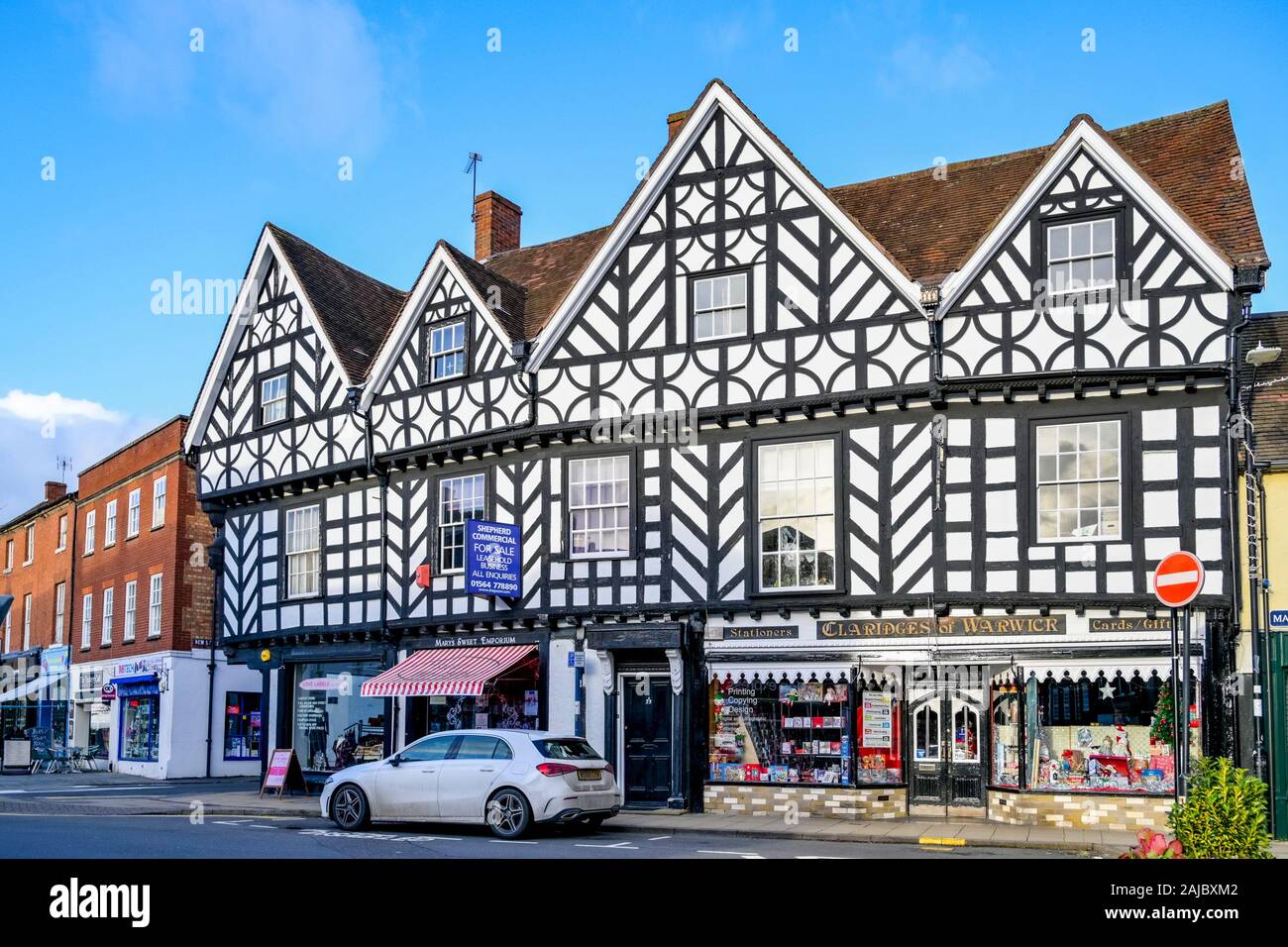 Claridges of Warwick, shop, Warwick, Warwickshire, England, UK Stock ...