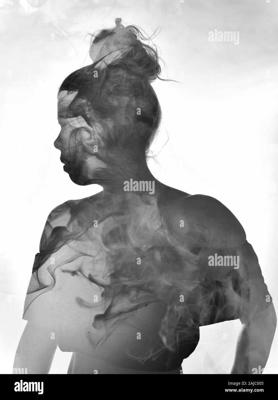 Double exposure photography hi-res stock photography and images - Alamy