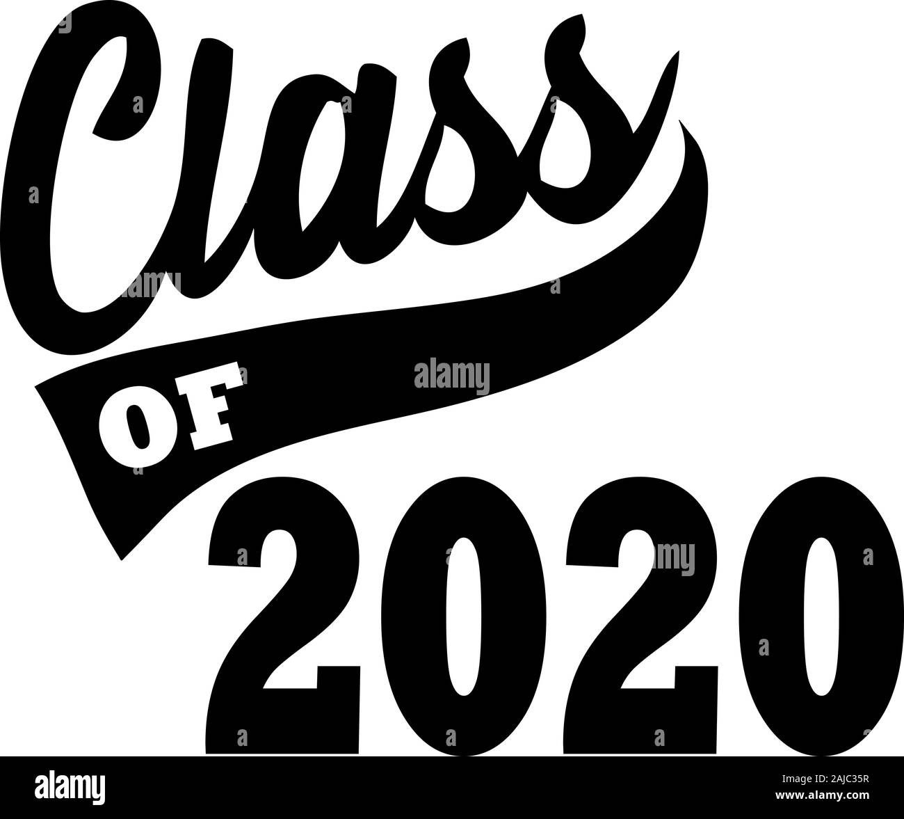 Class of 2020 Banner Stock Photo - Alamy