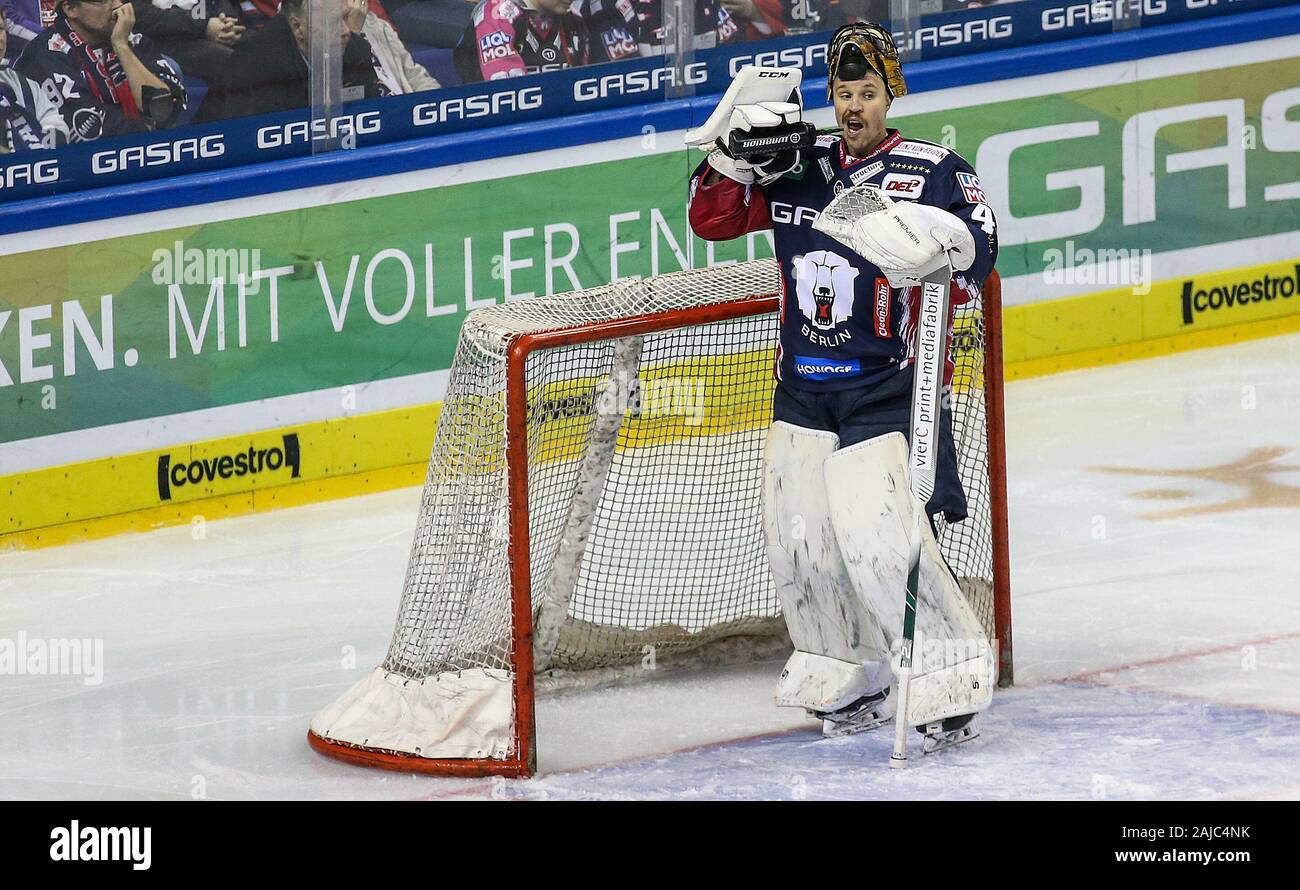 Berlin, Germany. 03rd Jan, 2020. Ice hockey: DEL, Eisbären Berlin - EHC ...