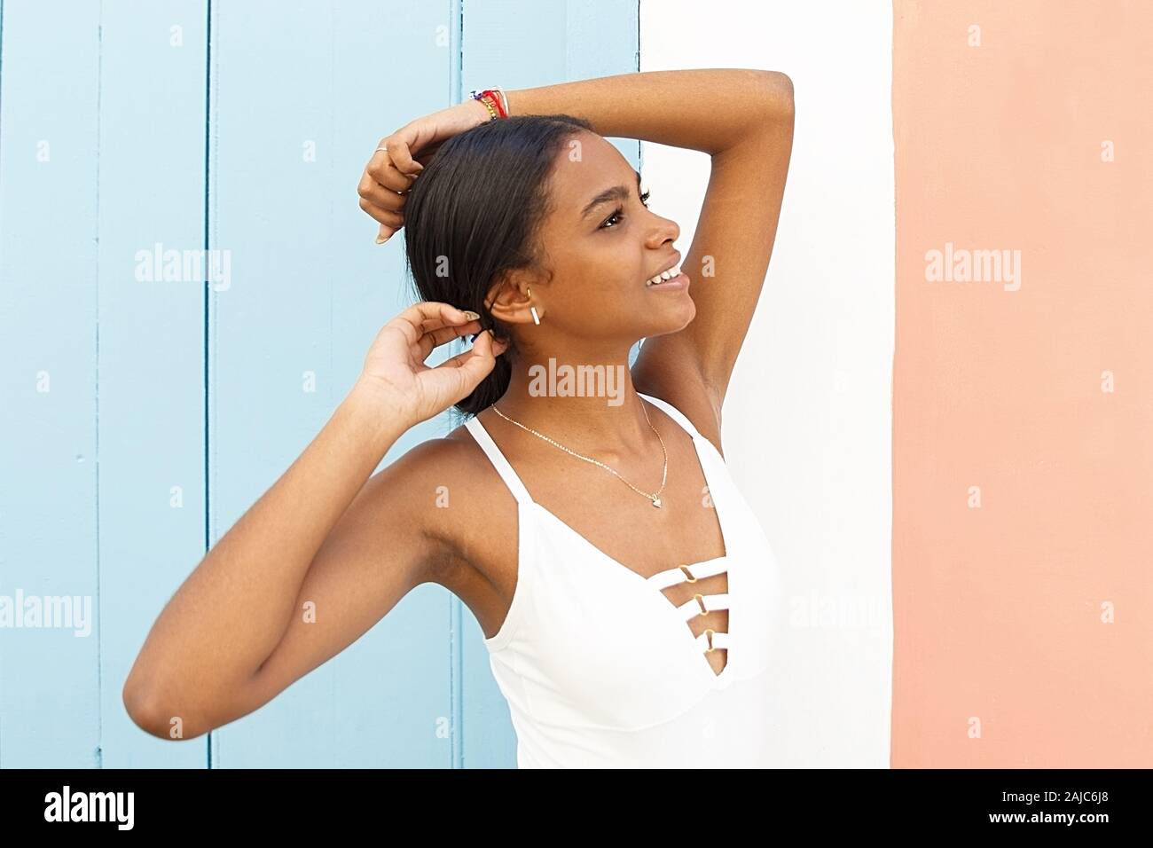 pretty woman V , havana - cuba Stock Photo - Alamy
