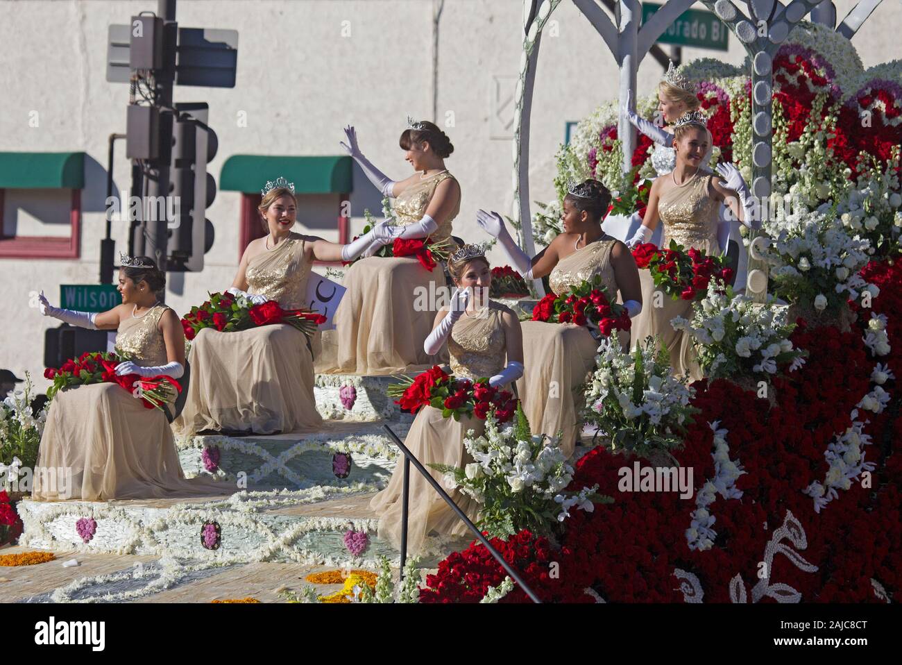 Rose parade float hi-res stock photography and images - Alamy