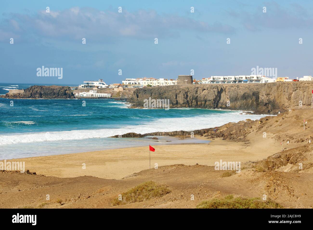 El Cotillo beautiful landscape in Fuerteventura, Canary Islands Stock ...