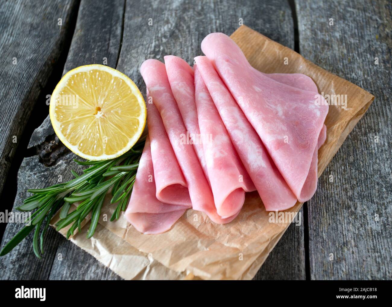 Chopped pork and ham hi-res stock photography and images - Alamy