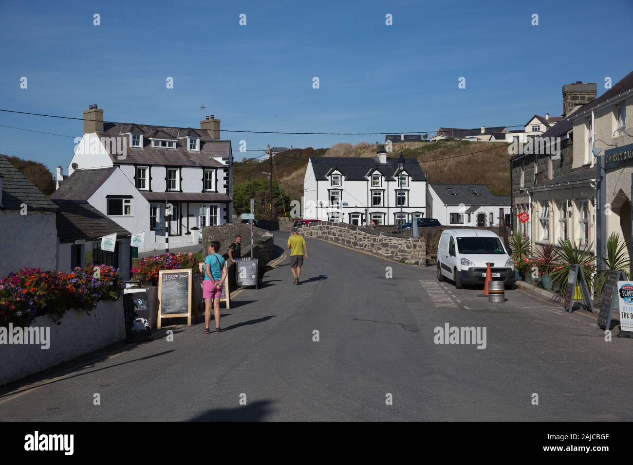 Aberdaron village hi-res stock photography and images - Alamy