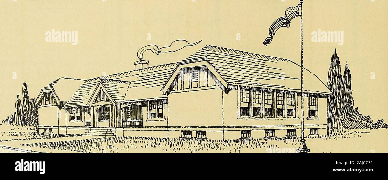 School architecture; one-, two-, three- and four-room school buildings ...